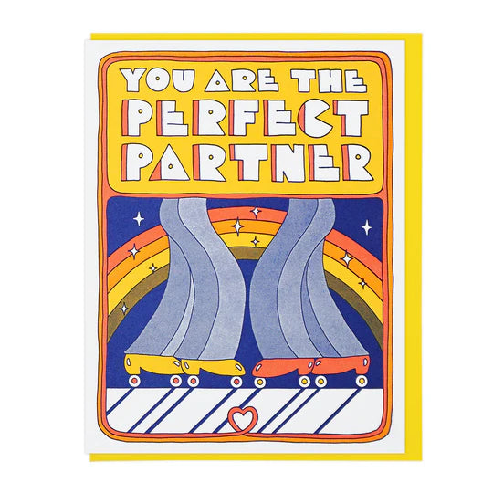 You Are The Perfect Partner Greeting Card – Backseat Love